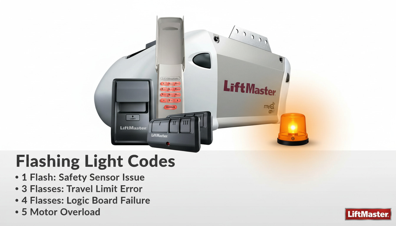 LiftMaster Error Codes: Full List + Easy Fixes (2026) | Pro Tools Guide