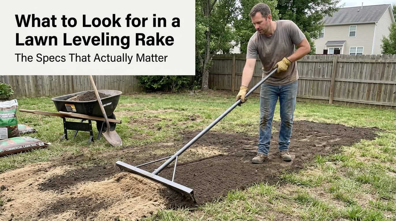 Best Lawn Leveling Rake 2026 | Pro Tools Guide